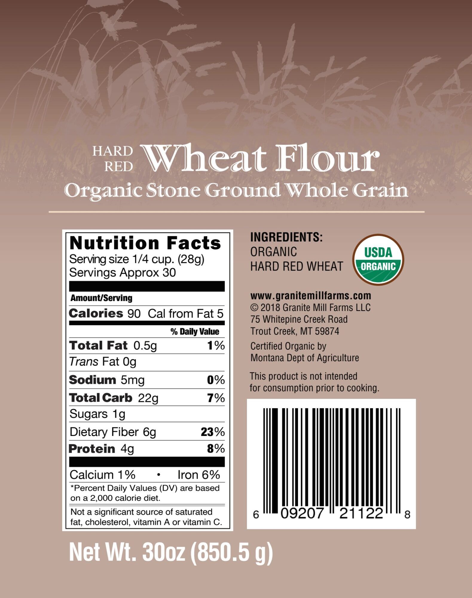 Hard Red Wheat Flour | Granite Mill Farms
