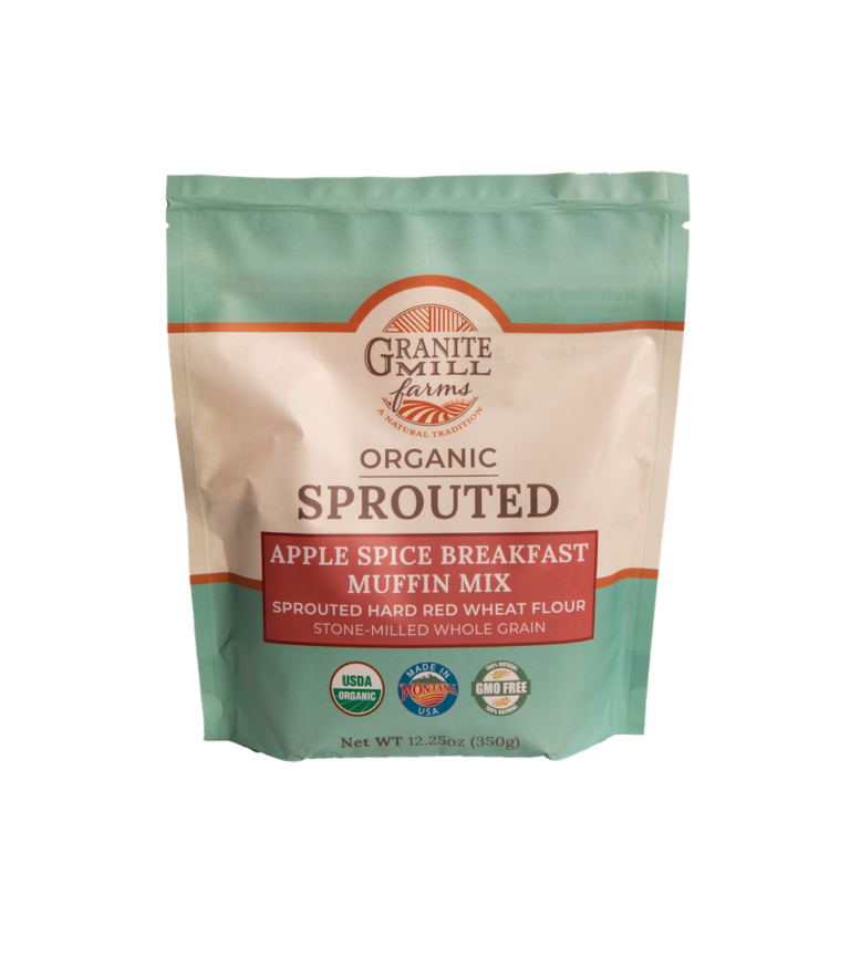 Apple Spice Breakfast Muffin Mix Granite Mill Farms